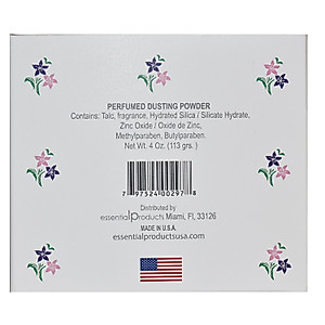 Corlys Dusting Powder for Women and Children With Puff 4 Oz