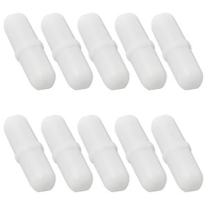 Toolly Magnetic Stir Bars - PTFE Magnetic Stirrer Mixer, Lab Spinbar with Ring Shape (Diameter 7mm,Length 25mm), Pack of 10