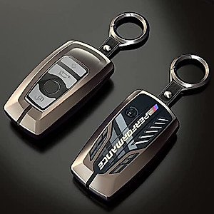 Car Key Case Rings Cover Holder for 1 3 5 7 Series 530 F48 X1 X2 X3 X4 X5 X6 Classic Engine Head Key Case