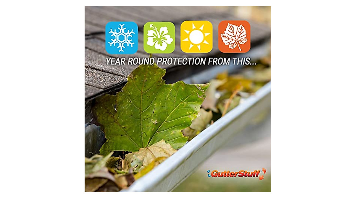 GutterStuff K-Style Gutter Guard – Easy Installation