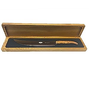 Laguiole en Aubrac Genuine Laguiole Champagne Sabre With OliveWood Handle CMSS99OLI