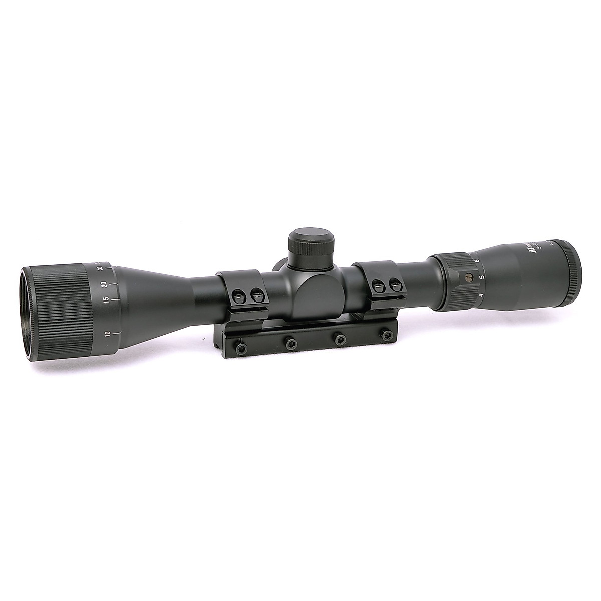 Hammers 3-9x32AO Air Rifle Scope with One-Piece Mount,Black