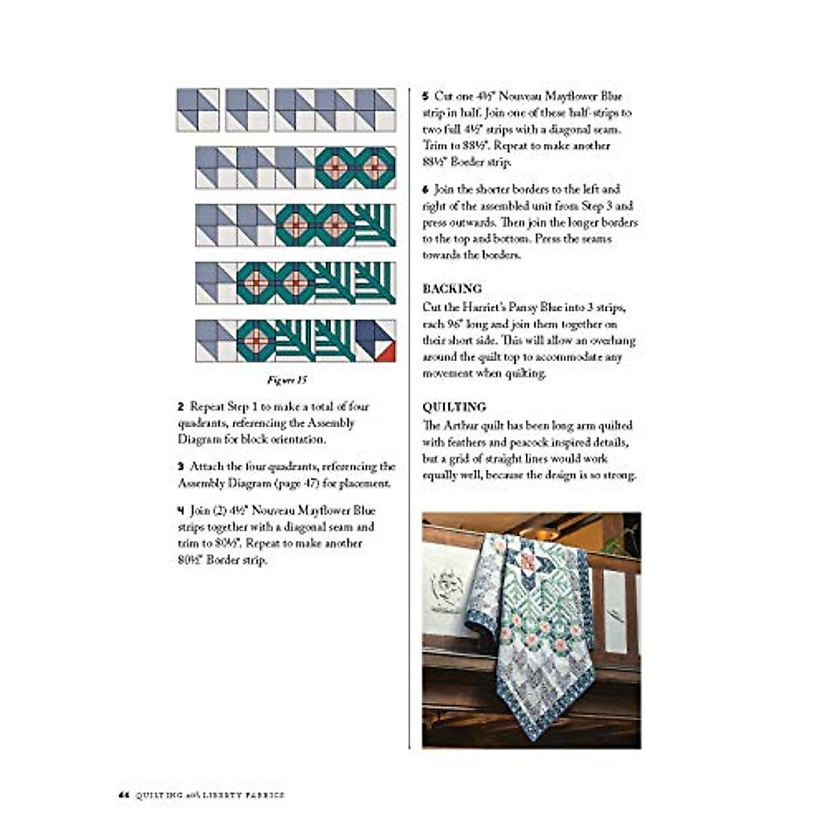 Quilting with Liberty Fabrics: 15 Quilts Celebrating 145 Years of Fabric