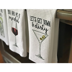 Funny Alcohol Kitchen Towel Gift Beer Lover Whiskey Shot