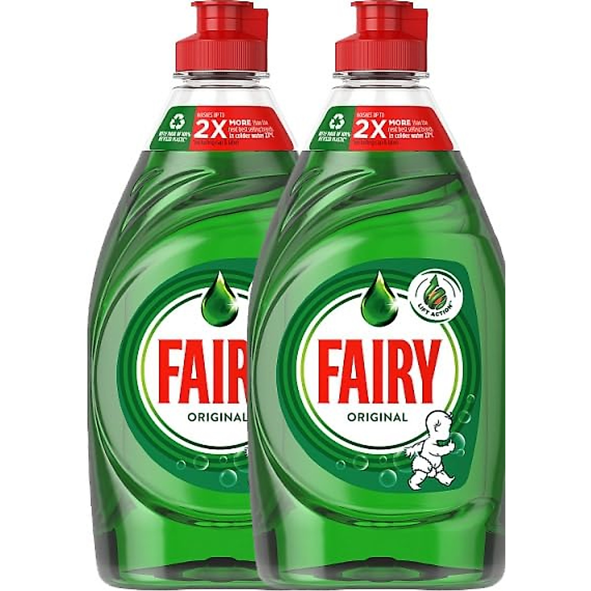 Fairy Liquid Original 320ml (11.3fl oz) x 2