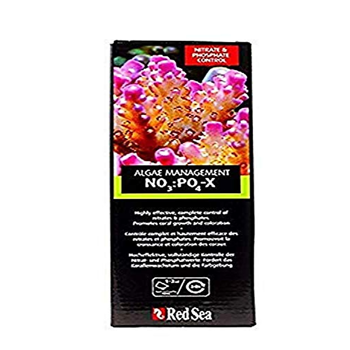 Red Sea Fish Pharm ARE22203 NO3:PO4-X Biological Nitrate and Phosphate control for Aquarium, 500ml/16.9 fl. 0z