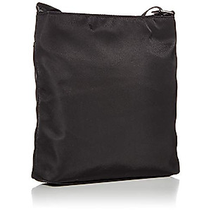 Nautica womens Diver Nylon Small Crossbody Bag Purse With Adjustable Shoulder Strap Cross Body, Black, One Size US