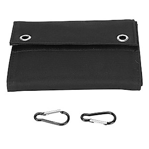 15W Foldable Portable Solar Panel, USB Solar Panel for Portable Power Station Generator Cell Phones Camera Lamp, Waterproof and Lightweight