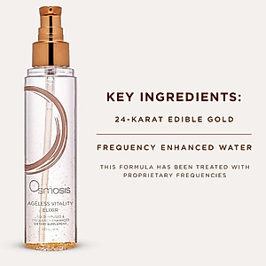 OSMOSIS Ageless Vitality Elixir, Helps Restore Vibrant Skin and Supports Joint Health, Daily Supplement Drink, 4.2 Fl Oz