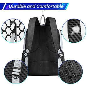 YOREPEK Pickleball Bag Backpack with Shoe Compartment, Fence Hook for Men Women, Large Capacity Pickleball Paddle Bags Hold Paddles, Pickleballs, Clothes Shoes and Pickleball Accessories, Bag Only