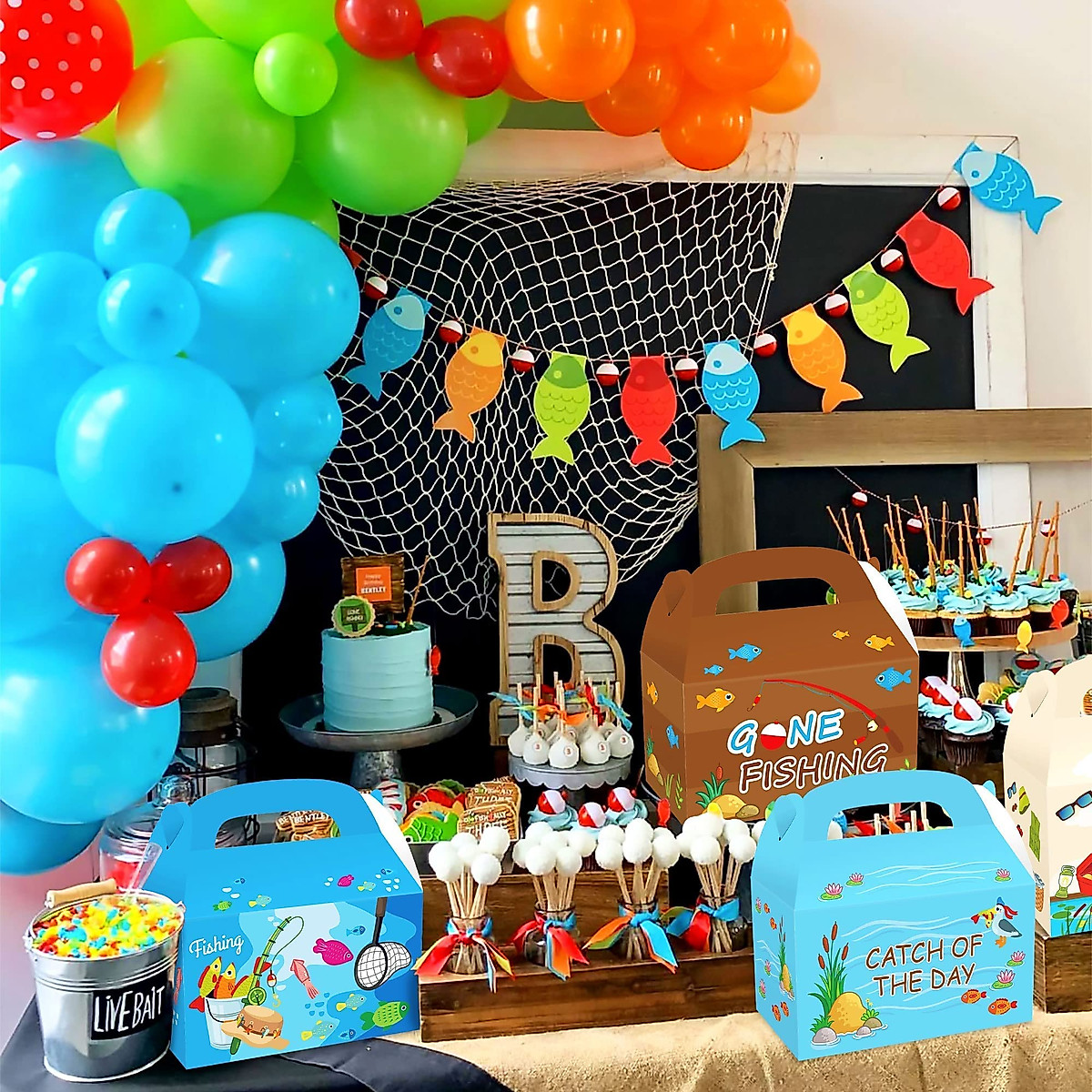 JeVenis Ofishally One Party Favor Boxes Ofishally One Party Supplies The Big One Party Supplies The Big One Party Favor Bags