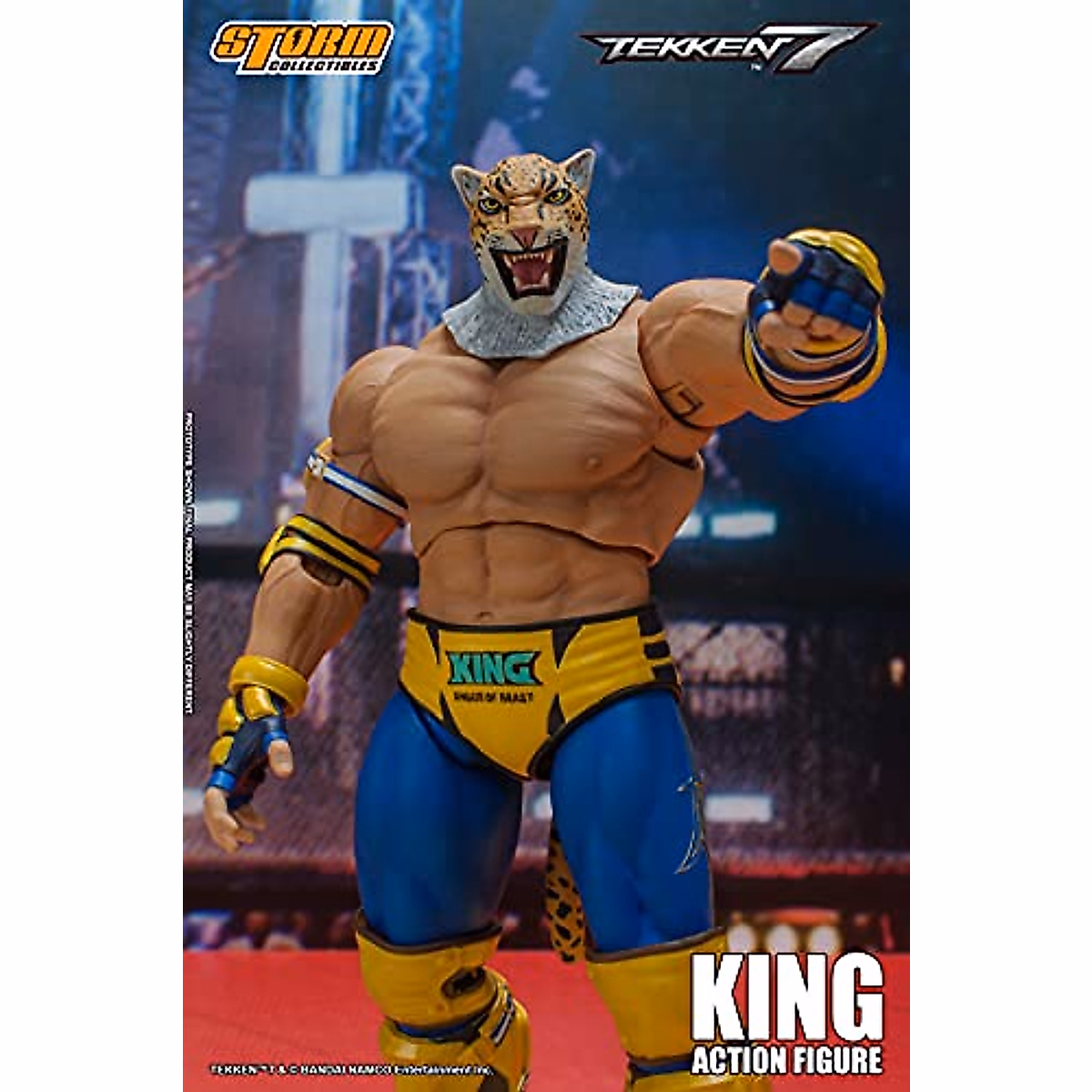 Storm Collectibles - Tekken 7 - King, 1/12 Action Figure, Brown