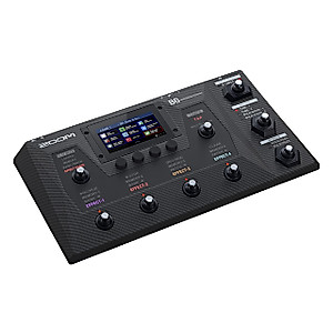 Zoom B6 Bass Multi-Effects Processor with 4 DI Boxes, A/B Switcher, Touchscreen Interface, 100+ Built in Effects, Amp Modeling, IR’s, Looper, & Audio Interface for Direct Recording to Computer