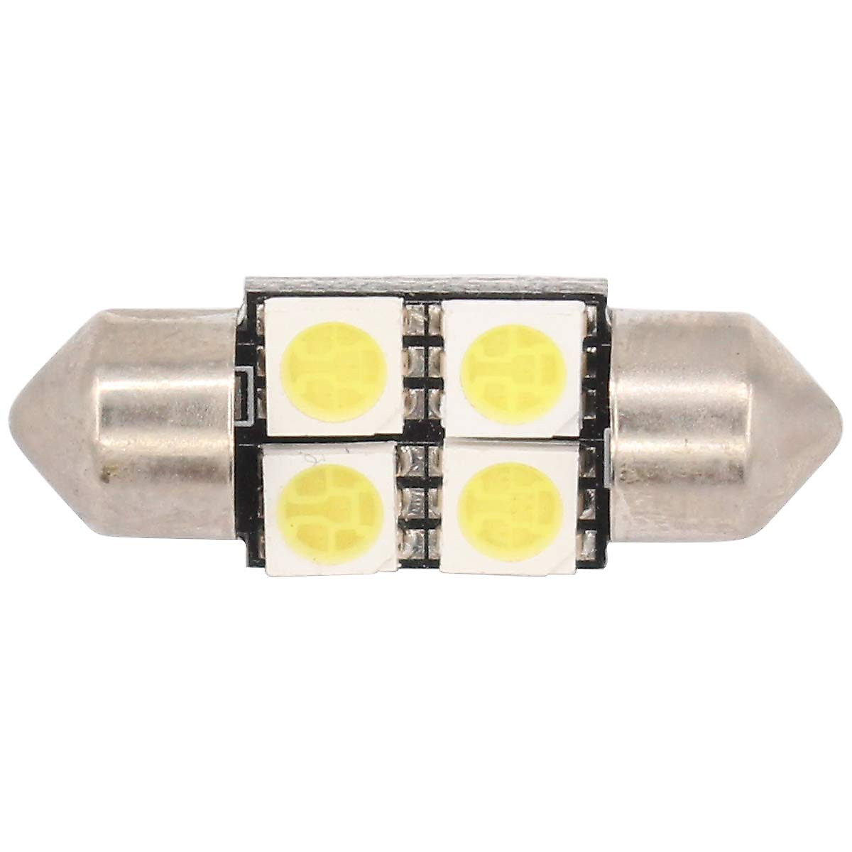 XtremeAmazing Pack of 2 White Dome Lamp Switch Interior Light Switch with 2Pcs Bulbs Replace 924-798 34404-SDA-A21 34404-SDA-A22D3