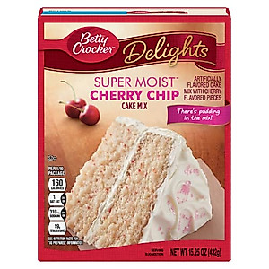 Betty Crocker Cherry Chip Cake Mix | Creamy White Vanilla Frosting | One - I AM CAPABLE MAGNET©.