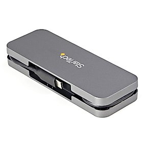 StarTech.com 4 Port USB C Hub - 4X USB-A - 5Gbps USB 3.0 Type-C Hub (USB 3.2/3.1 Gen 1) - Bus Powered Portable USB-C to USB-A Adapter Laptop Hub - 11.2" (28.5cm) Cable w/Cable Management (HB30CM4AB)