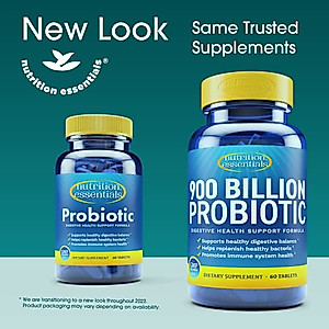 𝗪𝗜𝗡𝗡𝗘𝗥 Probiotics for Women and Men - With Natural Lactase Enzyme and Prebiotic for Digestive Health - 62% More Stable Probiotic for Gut Health Support - USA Made Vegan Probiotics Formula Blend