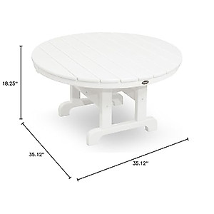 Trex Outdoor Furniture Cape Cod Round 36" Conversation Table