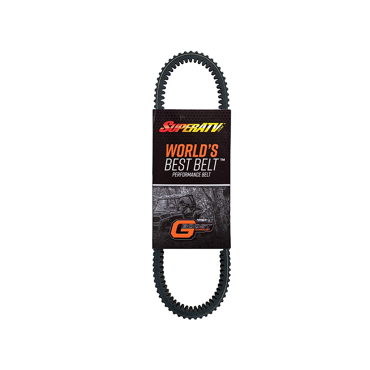 SuperATV Heavy Duty World's-Best CVT Drive Belt for 2011-2020 Polaris RZR 900 (All sub-Models) / 2021+ Trail 900 Sport/S 900 (See Fitment) | Smooth Engagement | 400HP Shock Load Rating!