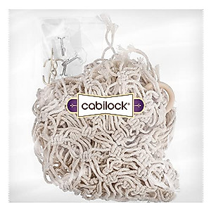 Cabilock Macrame Toy Hammock Macrame Hanging Net Kids Hanging Toys Fruit Basket Boho Wall Baskets Organizer Baskets Countertop Space Saver for Fruits Vegetables Corner Stuffed Animal Hammock