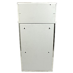 Frost 303-3 NL Waste Receptacle, Metallic