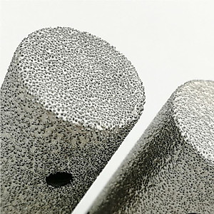 Diamond Beveling Chamfer Enlarge Bit 3/16" to 1-1/2" and 20mm (3/4") 25mm 1 Inch Diamond Flat end and Ball end Finger Milling Bit for Granite Marble Porcelain Stone Holes Trimming Countersink Drill