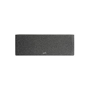 Polk Audio Reserve Series R300 Compact Center Channel Loudspeaker for Dynamic, Detailed Audio, 1" Pinnacle Ring Tweeter & Dual 5.25" Turbine Cone Woofers, Hi-Res Certified, Wall Mountable, Black