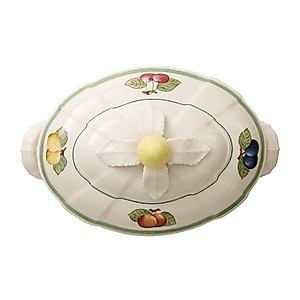 Villeroy & Boch French Garden Fleurence Soup Tureen, 84.5 oz, White/Multicolored