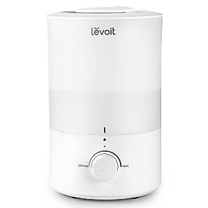 LEVOIT Humidifiers for Bedroom Large Room, 3L Cool Mist Top Fill Oil Diffuser & LEVOIT 60-Hour Humidifiers for Bedroom, 6L Quiet Cool Mist Top Fill Air Vaporizer