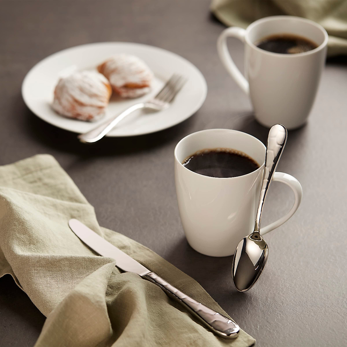 Oneida Piper 45 Piece, Service for 8 Flatware Set, 45PC FW, NO COLOR