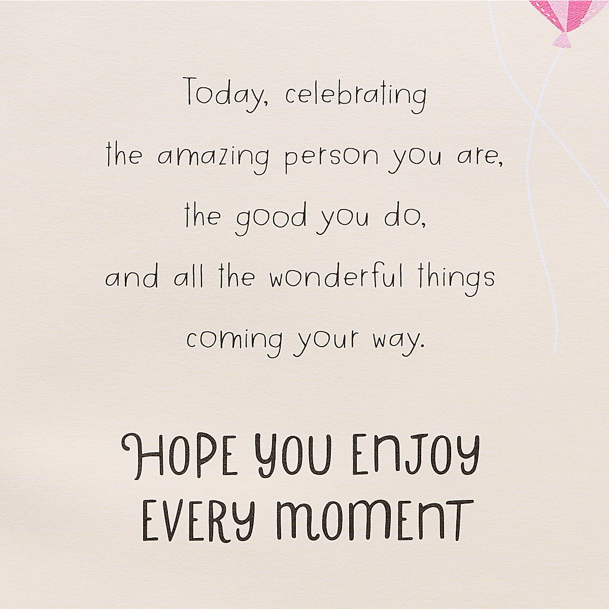 American Greetings Birthday Card (Celebrating You)