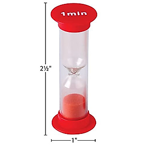 1 Minute Sand Timers - Mini (Pack of 4)