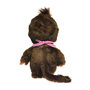 Monchhichi Classic Girl Pink Bib 20 cm