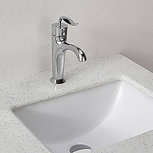 Kraus FUS-13801CH Coda Single Lever Basin Bathroom Faucet, Chrome