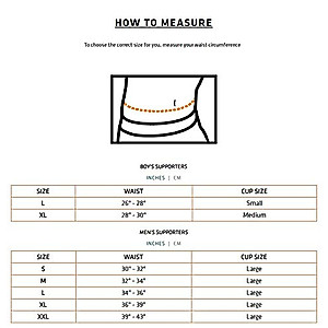 Shock Doctor Athletic Supporter with Cup Pocket, Jock Strap Protection, Youth Sizes (Cup Not Included) White
