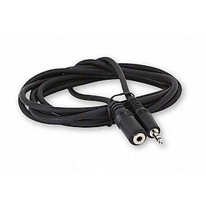 YCS basics 6 Foot 3.5mm Stereo Headphone/AUX Extension Cable Male/Female