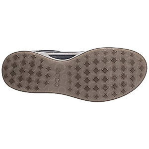 ECCO Men's Biom Hybrid Hydromax Water-Resistant Golf Shoe, Ombre/Buffed Silver/Night Sky, 9-9.5