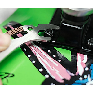 Star Trek Klingon Bat'leth 6-In-1 Multitool Kit | Includes Screwdriver, Wrench, Bottle Opener, Cord Cutter, Hand Tools | Pocket-Sized Portable Survival Camping Tool