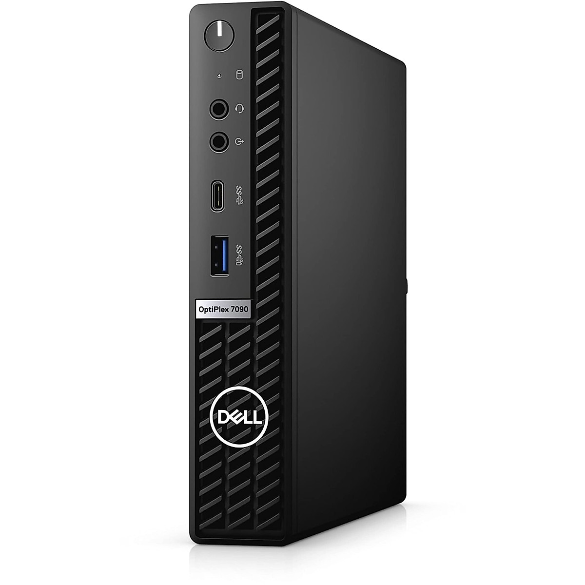 Dell Optiplex 7090 Micro Tower Desktop | Core i7-10700T - 256GB SSD Hard Drive - 8GB RAM | 8 cores @ 4.5 GHz Win 11 Pro Black (Renewed)