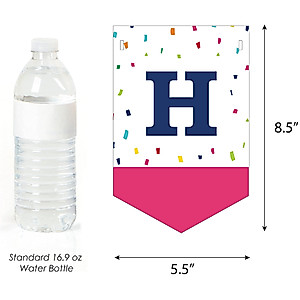 Big Dot of Happiness Gnome Birthday - Happy Birthday Party Bunting Banner - Party Decorations - Happy Birthday