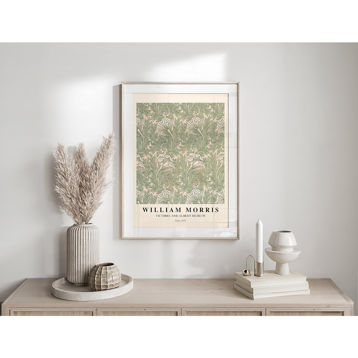 Waschbär Sage Green Room Decor Aesthetic - Green Wall Art Aesthetic Posters, Green Room Decor, Sage Minimalist Poster Set, Boho Prints Wall Collage, Matisse Pictures for Bedroom Decor (UNFRAMED)