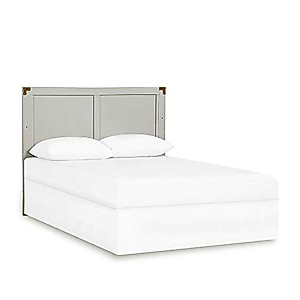 Baby Relax Mile 5-in-1 Convertible Crib, Soft Gray