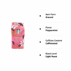 Starbucks Limited Edition Holiday Peppermint Mocha Ground 10oz - 1 bag