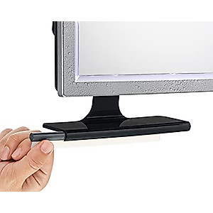 ToiletTree Products Deluxe LED Fogless Shower Mirror with Squeegee Anti-Fog Mirror - Adjustable Shaving Mirror with a Squeegee - Rust-Proof, Impact-Resistance Bathroom Shower Mirror