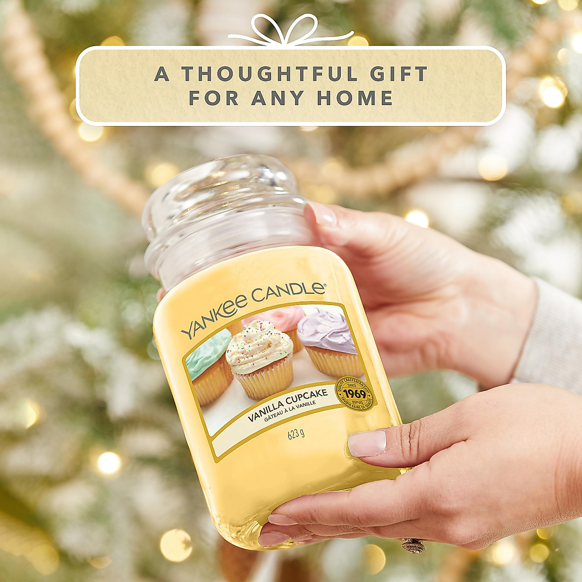 Yankee Candle jar Large Vanilla Cupcake YSDVC