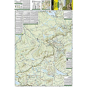 Baxter State Park Map [Mount Katahdin, Katahdin Iron Works] (National Geographic Trails Illustrated Map, 754)