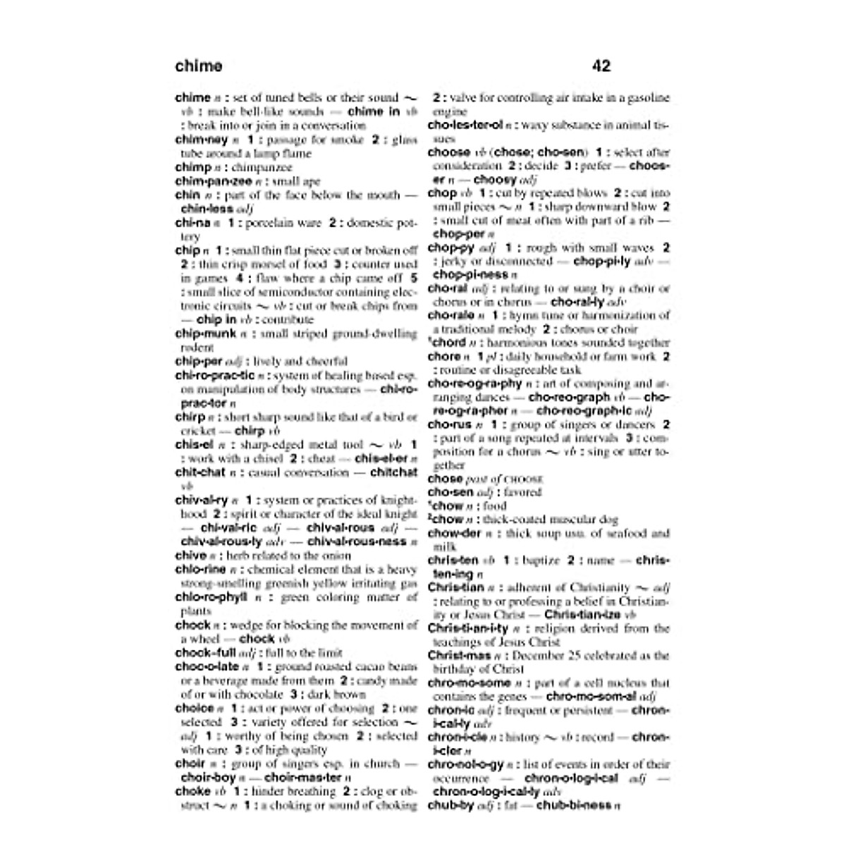 Webster's Dictionary & Thesaurus, Newest Edition