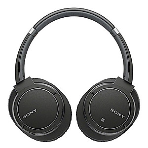 Sony MDR-ZX780DC Bluetooth and Noise Canceling Wireless Headphones /Headset With Case - MDRZX780DC (Black)