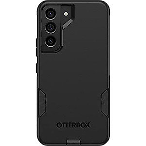 OtterBox Galaxy S22 Commuter Series Case - BLACK, slim & tough, pocket-friendly, with port protection