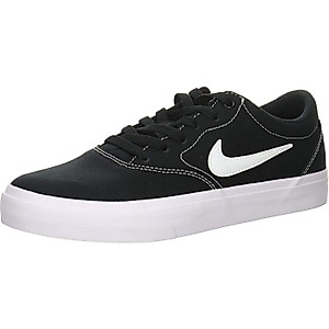 Nike Nike Sb Charge Canvas, Unisex Adult's Skateboarding Skateboarding Shoes, Multicolour (Black/White/Black/Gum Light Brown 6), 7.5 UK (42 EU)